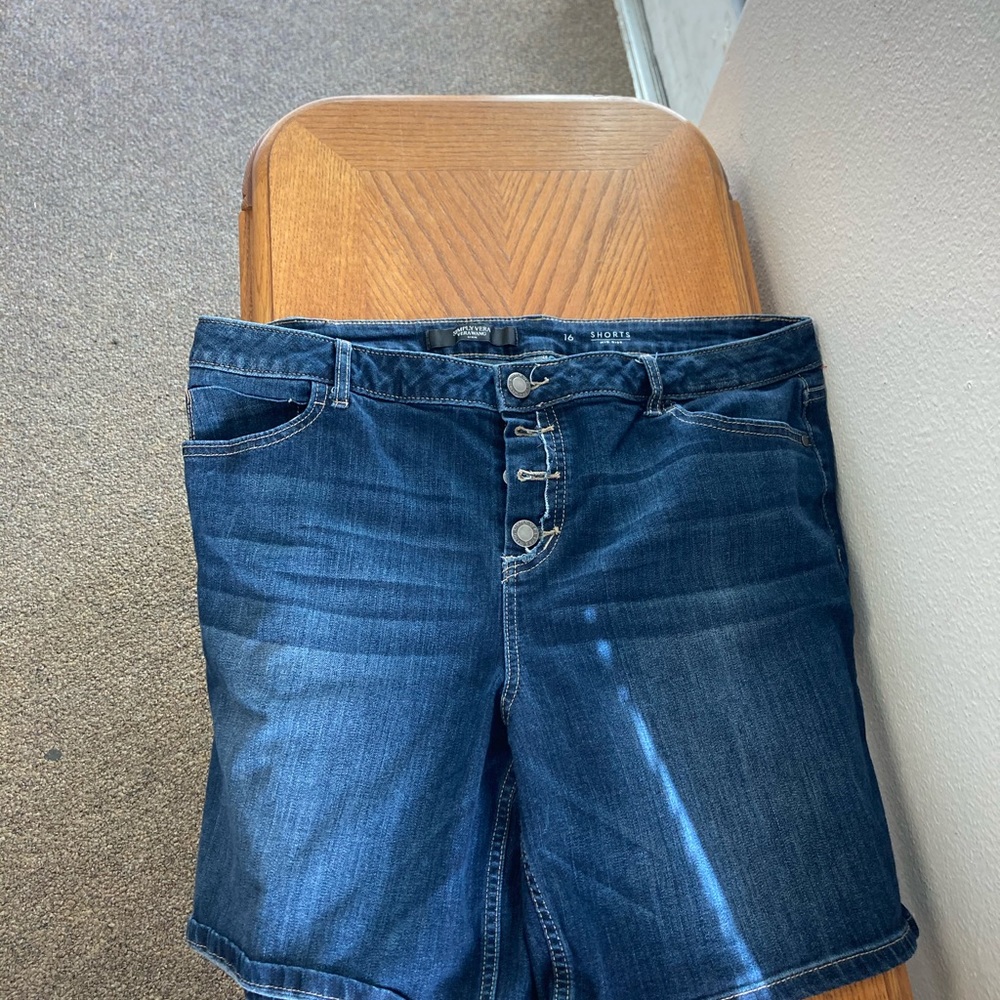 Simply Vera Vera Wang Jeans Shorts (16) - Gem